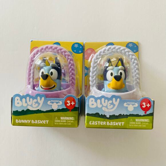 Bluey | Toys | Bluey Bluey Easter Basket Figure Bundle Nwt | Poshmark